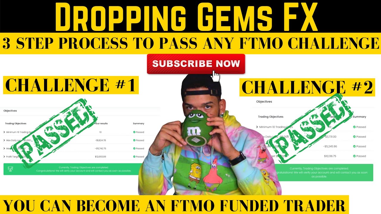 PASS ANY FTMO CHALLENGE IN 3 EASY STEPS| STEP-BY-STEP PROCESS| FTMO ...