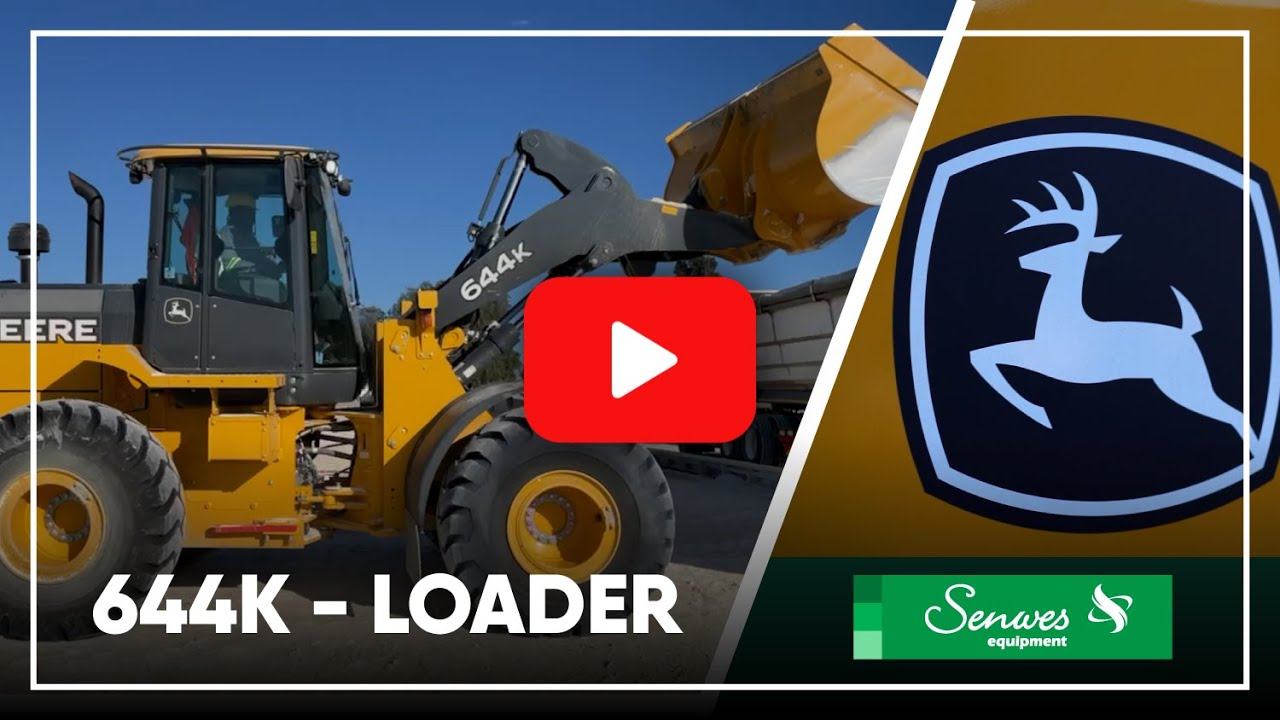 John Deere 644k - Series Loader | Senwes Equipment - YouTube