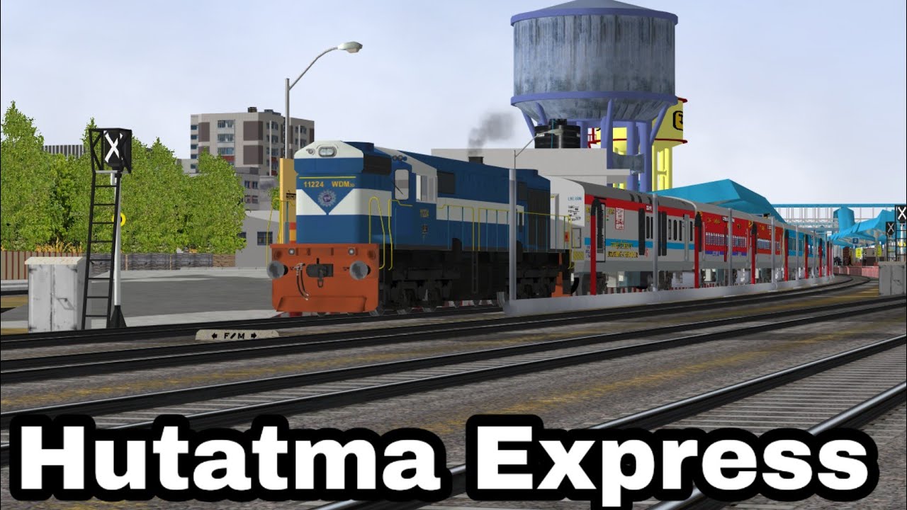 Hutatma Express | AI Shunting | Auto Decoupling | Player Loco Coupling ...