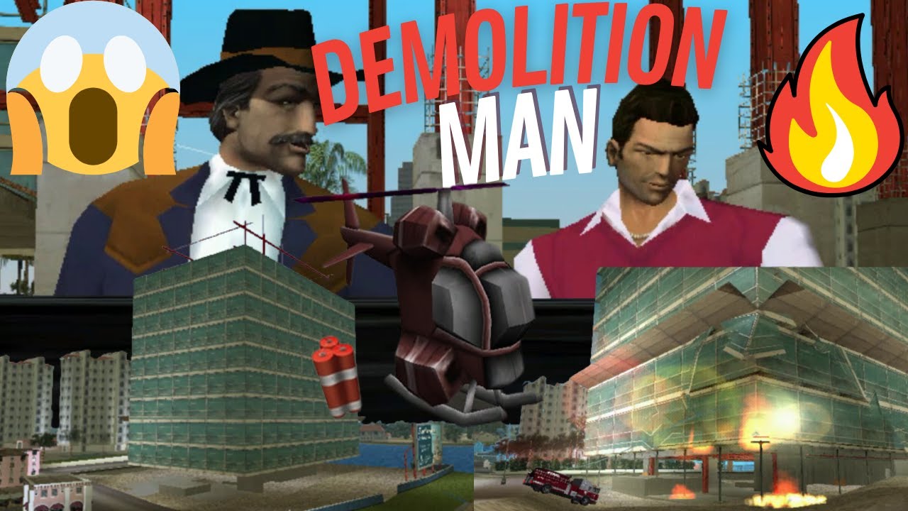 Demolition Man GTA Vice City Walkthrough - YouTube