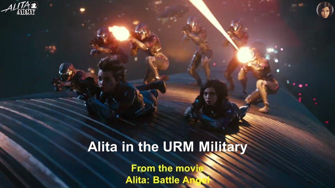 Alita in the URM Military | Alita Battle Angel 2 - YouTube