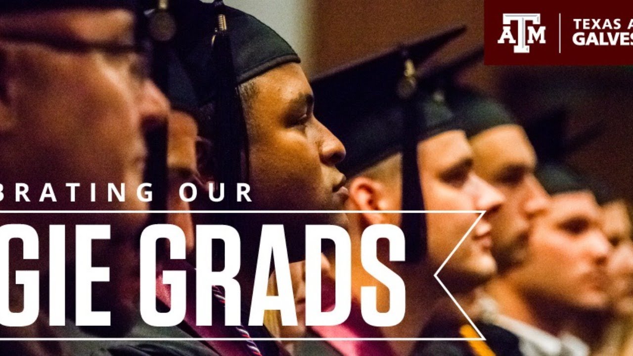 Texas A&M University at Galveston Graduate 3 + 2 Commencement Ceremony ...