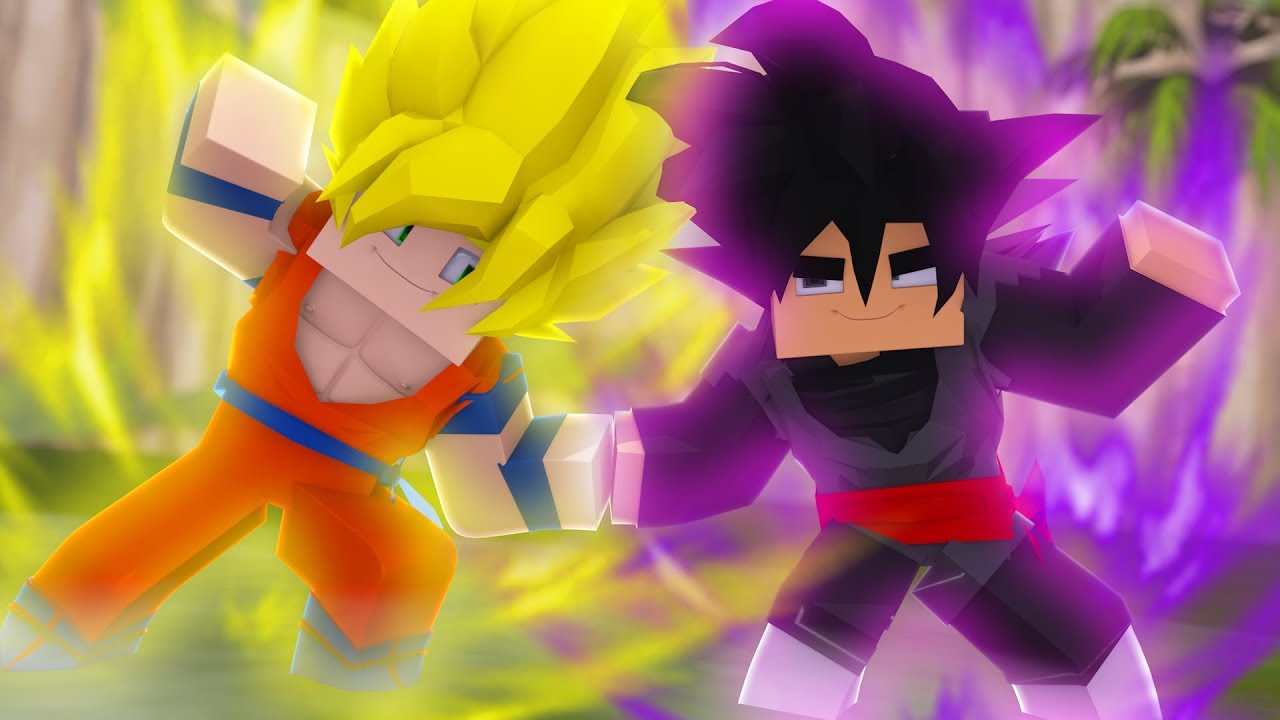 Minecraft Dragon Block C, FUSÃO DO GOKU COM GOKU BLACK! Dragon Ball 30 ...