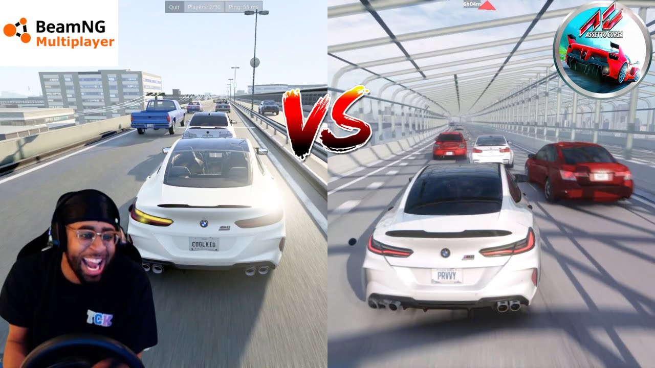 BEAMNG.DRIVE VS ASSETTO CORSA... WHICH ONE IS BETTER??? - YouTube