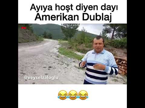 Amerikan dublaj / ayı gören adam gülme garantili