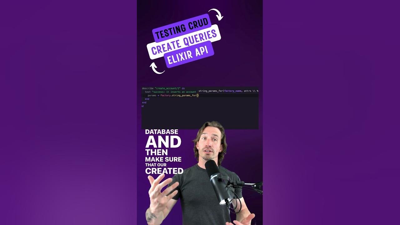 Testing Create In Our Elixir Rest Api Project Youtube