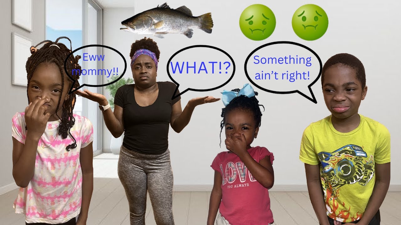 Smelling like fish prank to get their reaction very funny - YouTube