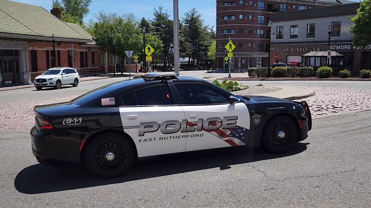 East Rutherford Police Department Responding - YouTube