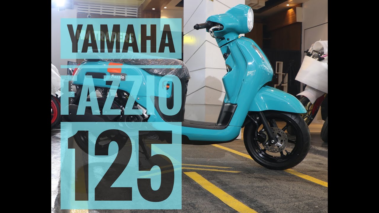 Indonesian Yamaha Fazzio 125 2023 || Hybrid Scooter || HM Traders - YouTube