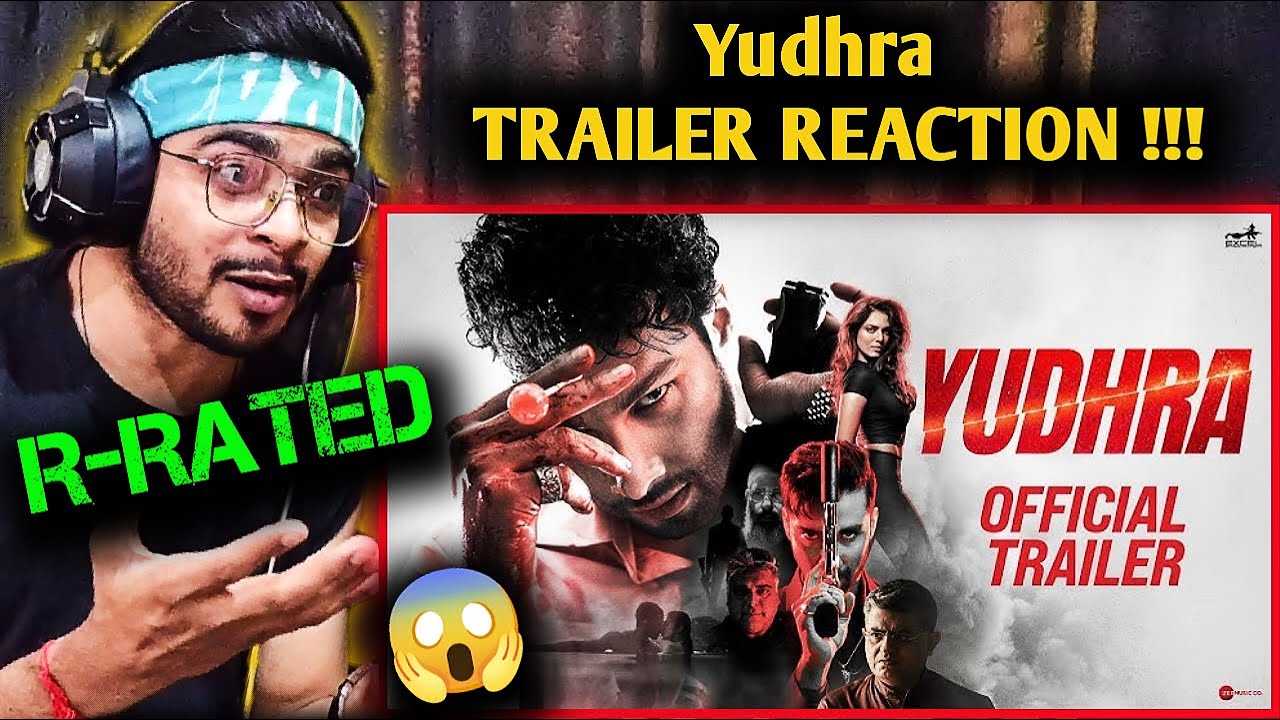 Yudhra Trailer REACTION | Siddhant Chaturvedi | Malavika Mohanan ...