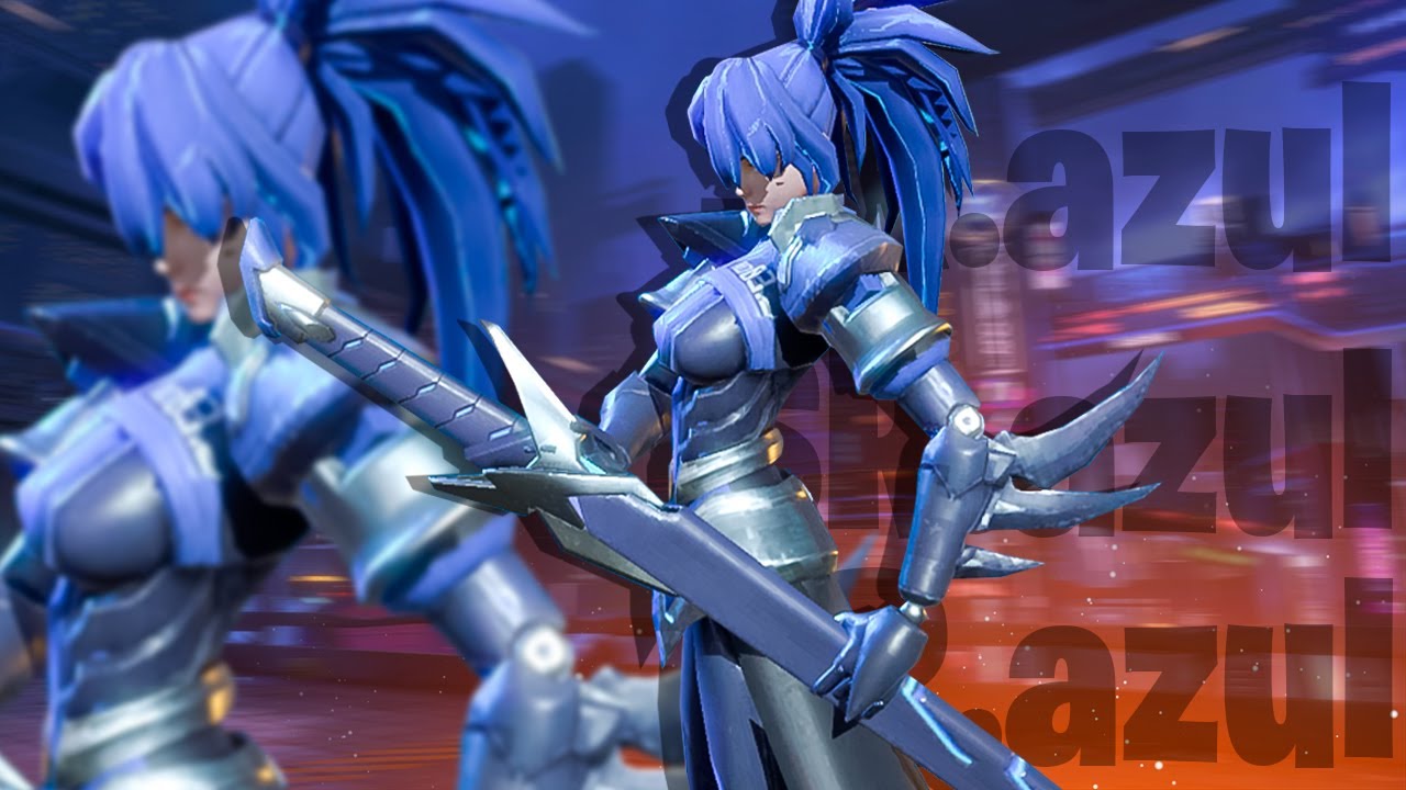 SRA.AZUL NOVA SKIN DA INARI - Metal Revolution - YouTube