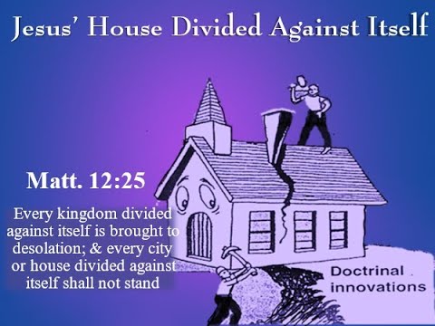 Jesus' House Divided Against Itself - Clif Fox - 2Jan2022 - Groesbeck ...