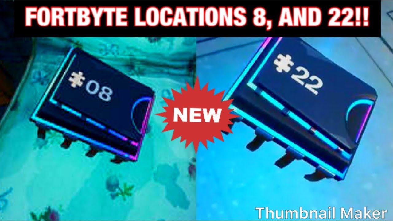 Fortbyte Locations: 22, and 8!! - YouTube