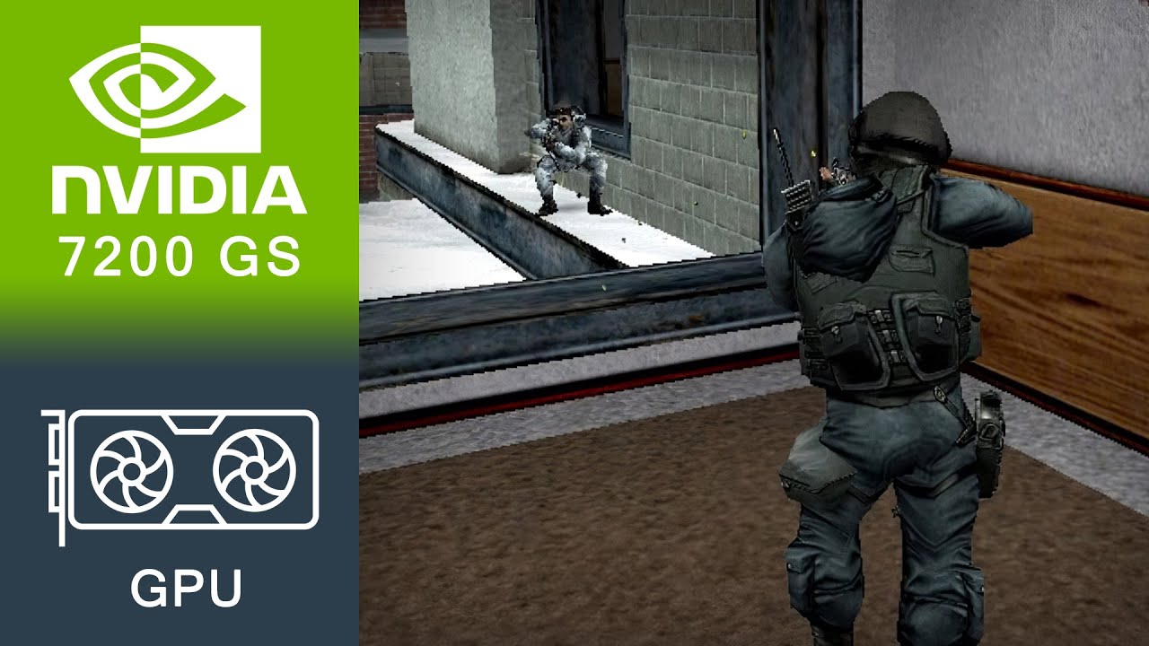 Counter-Strike Condition Zero Gameplay GeForce 7200 GS - YouTube