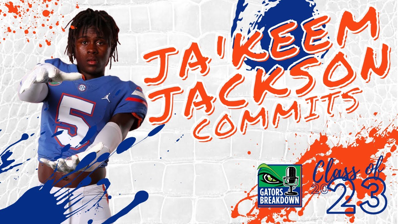 Four star CB Ja'Keem Jackson commits to the Florida Gators - YouTube