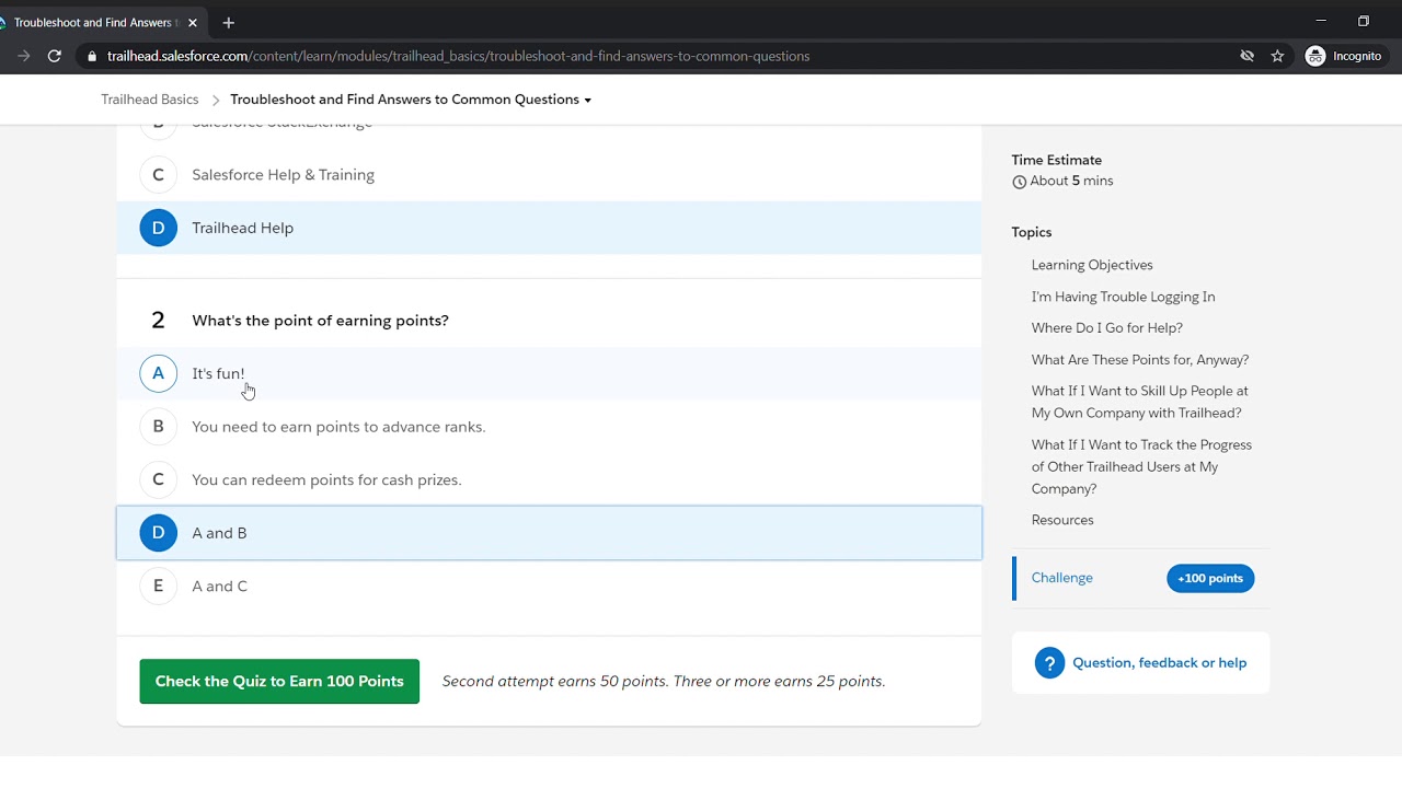 Trailhead Basics (Troubleshoot and Find Answers to Common Questions) - YouTube