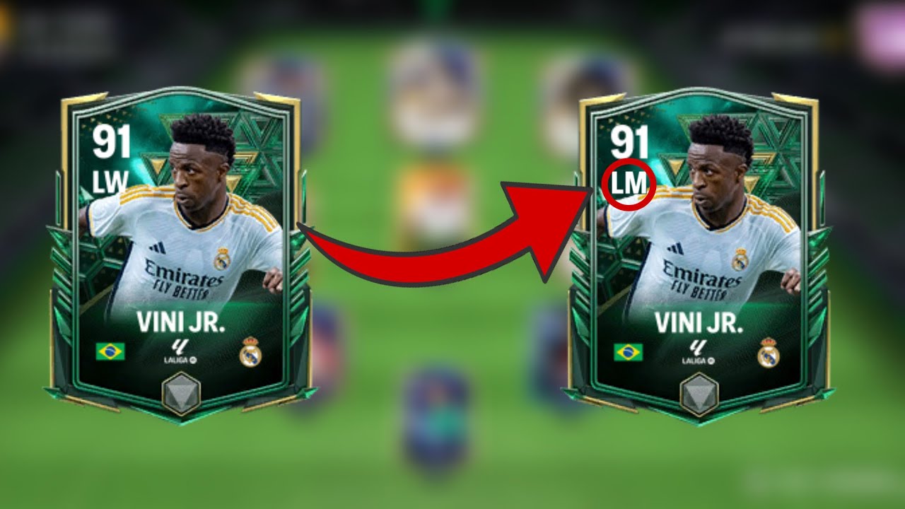 HOW TO CHANGE POSITIONS OF PLAYERS IN FC MOBILE 24?! HIGH OVR IN ...