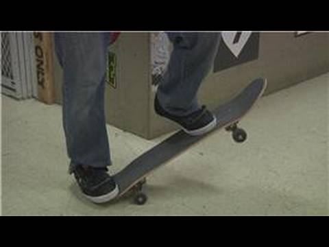 Skateboarding Tips & Tricks : How to Do a Tray Flip on a Skateboard ...