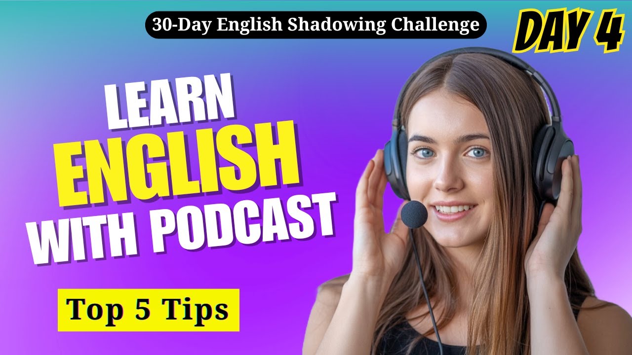 English Learning Challenge in 30 Days! Learn English With Podcast - YouTube