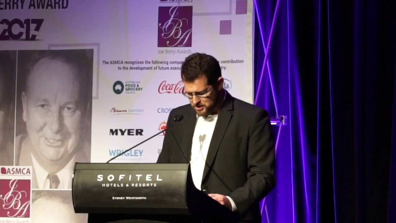 Joe Berry Award 2017 - YouTube