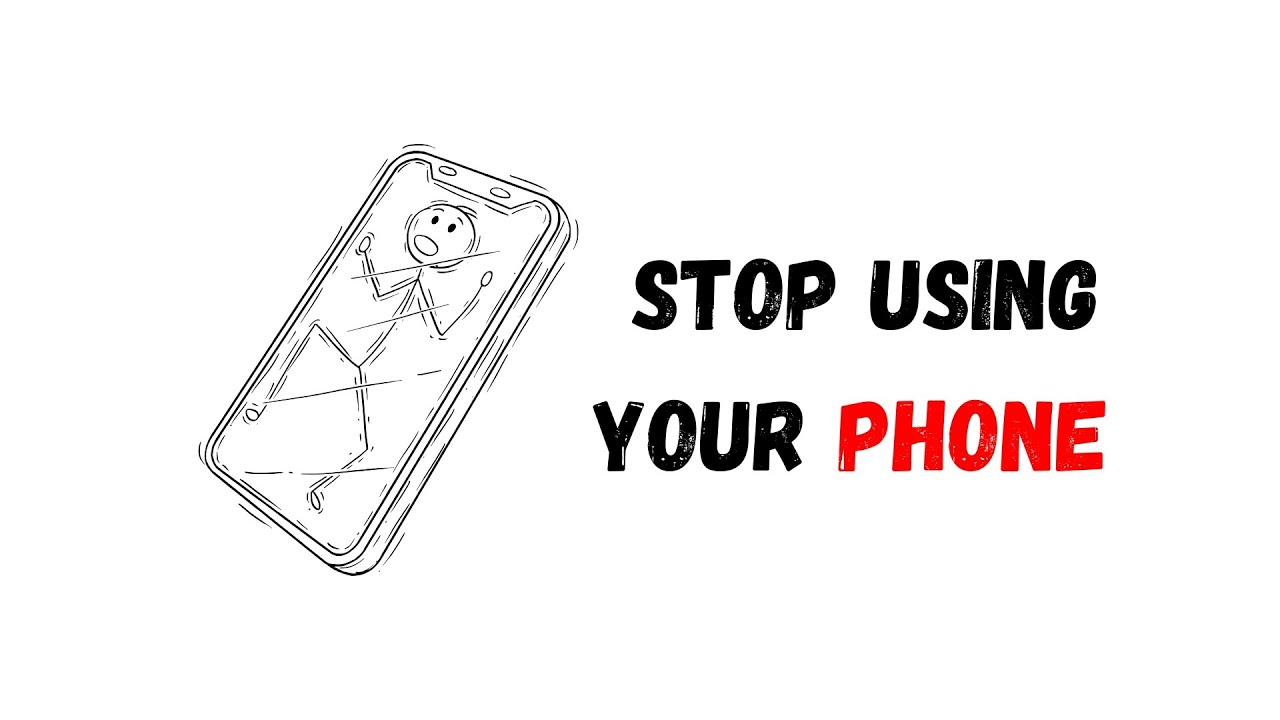How to Stop Using Your Phone “for Healthy Productivity” - YouTube