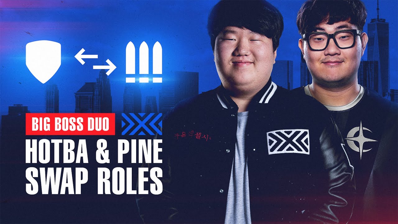 Pine Plays Tank & Hotba Plays DPS in Overwatch Duo Queue - YouTube