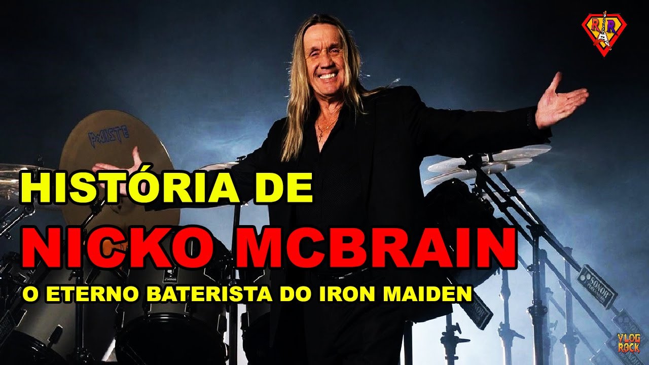 NICKO McBRAIN além do IRON MAIDEN: Projetos, Fé e Vida Pessoal - YouTube