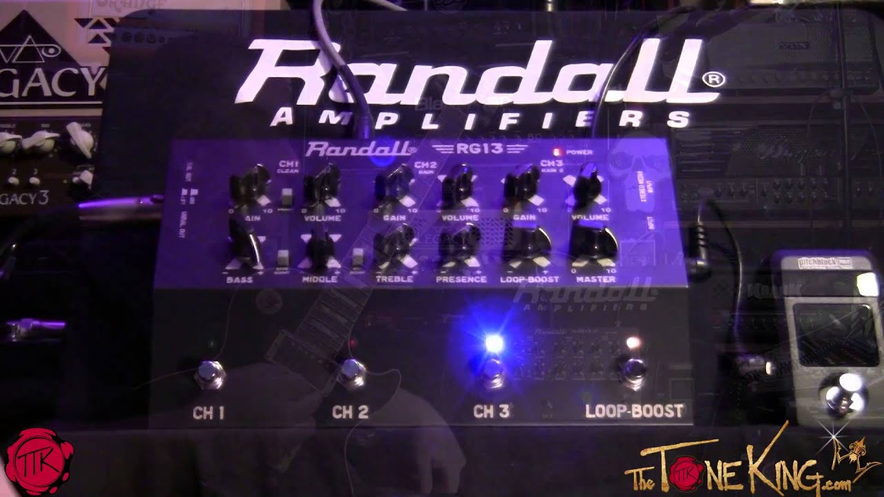 RANDALL RG13 - DEMO & REVIEW - YouTube