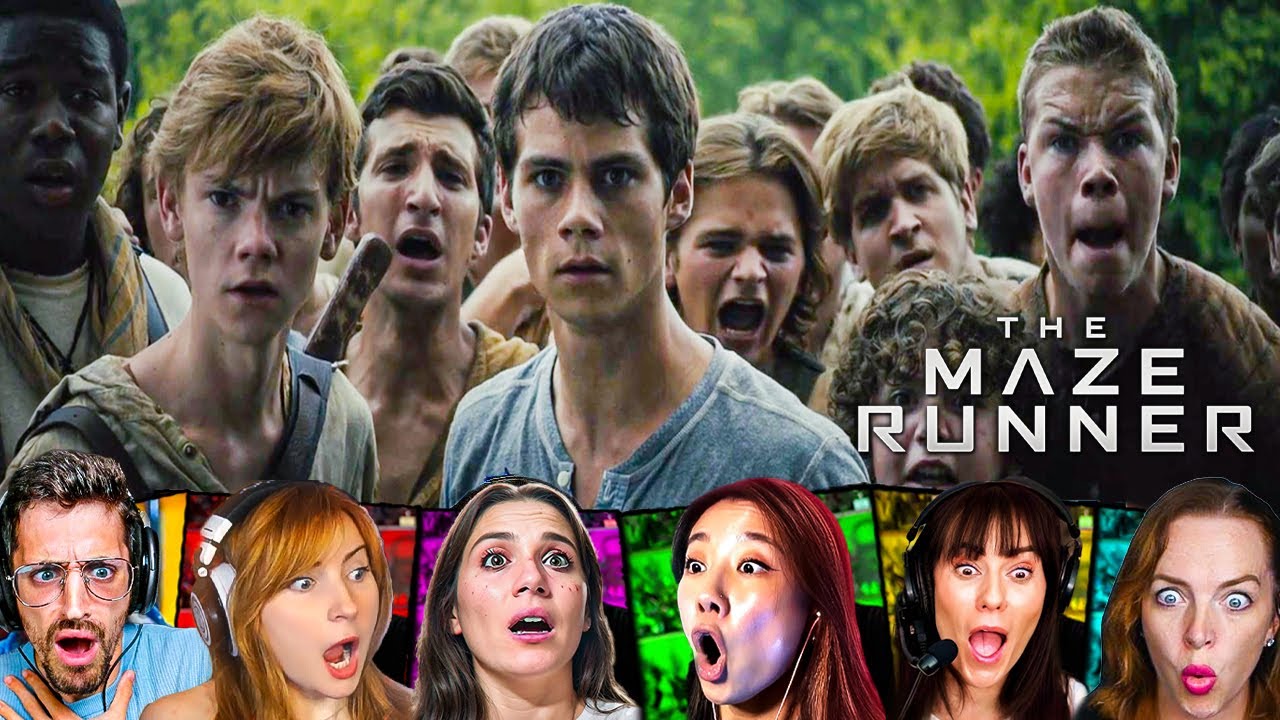 TOP "Thomas Jumps Into the Maze" Reactions! The Maze Runner 2014 Movie Reaction First Time ...