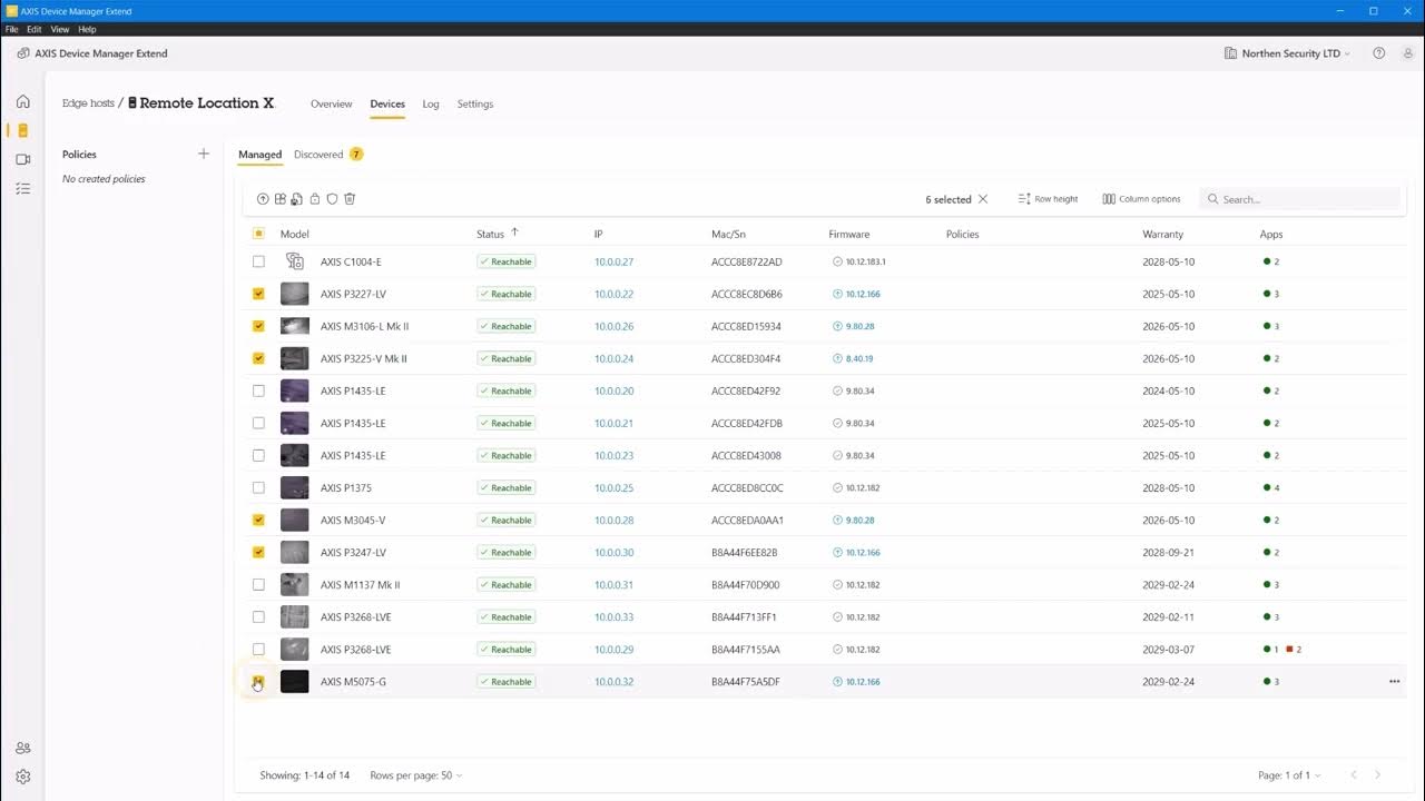 Axis Device Manager Extend - upgrade firmware - YouTube