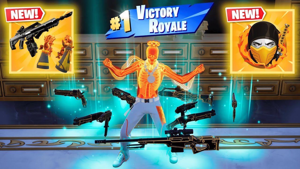 ALL NEW MYTHIC GUNS IN FORTNITE (NEW! Fortnite Chapter 6 Season 2 ...