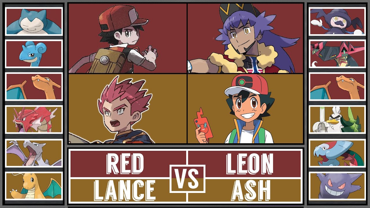 Final: RED & LANCE vs LEON & ASH | Pokémon Champions Double Tournament [Battle #7] - YouTube