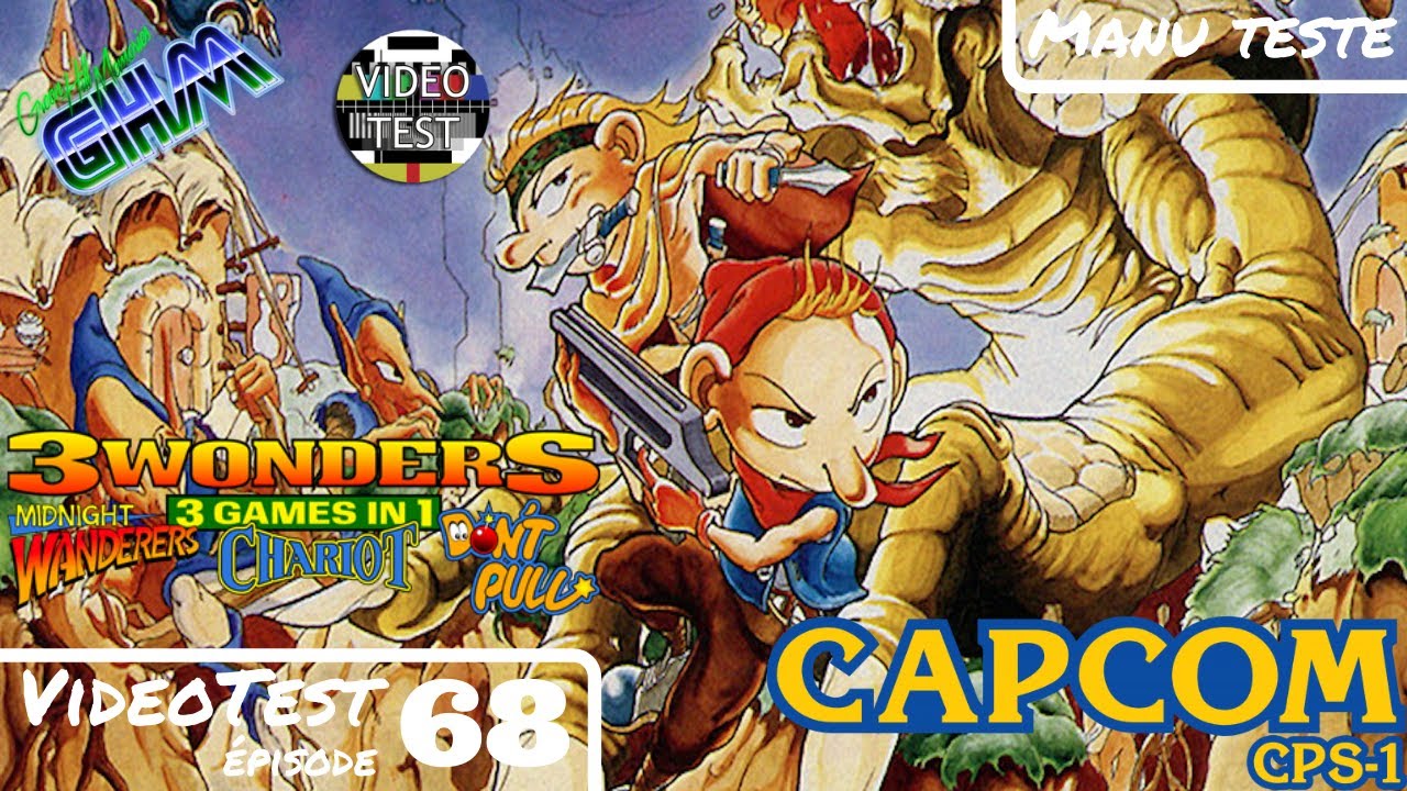 [VideoTest #068]CAPCOM MANIA : Three Wonders Arcade - YouTube