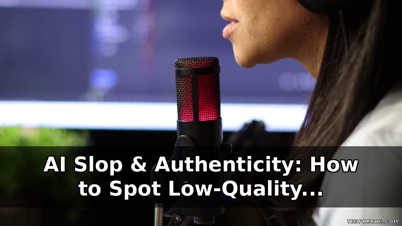Spot AI Slop: 4 Red Flags of Low-Quality AI Videos - YouTube