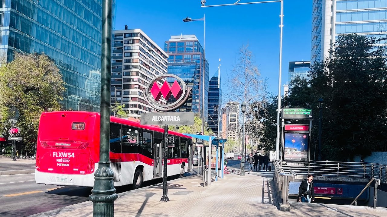 Alcantara Metro Línea1 #lascondes #alcantara #linea1 #santiagodechile # ...