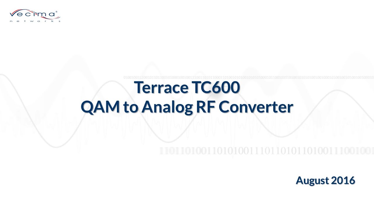 TC600 Product Overview 160802 - YouTube