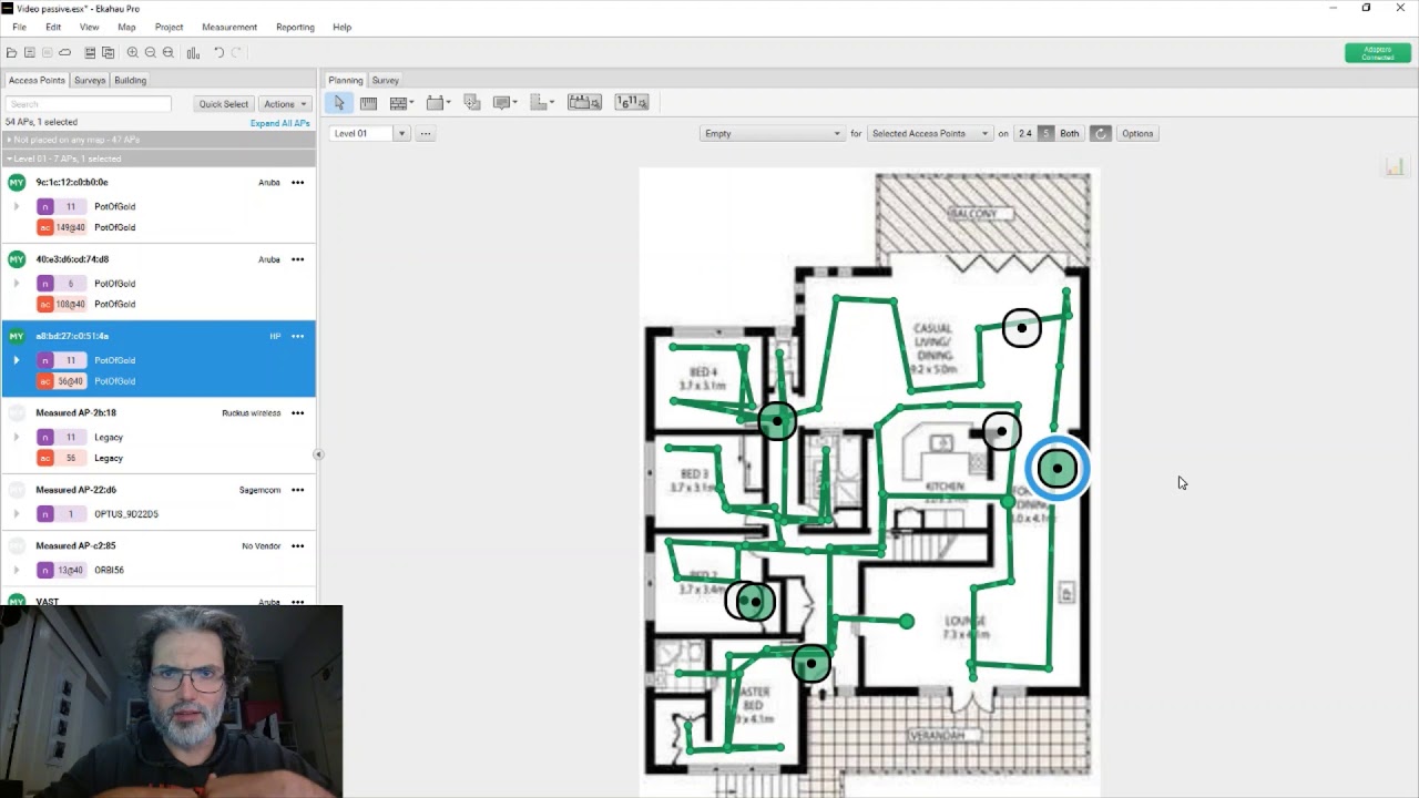 Comparison: Ekahau Pro and TamoSoft TamoGraph (Passive survey life ...