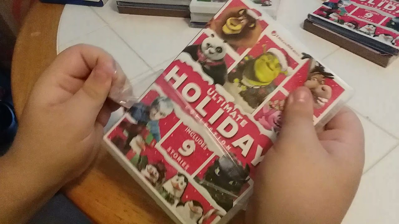 DreamWorks Ultimate Holiday Collection DVD Unboxing - YouTube