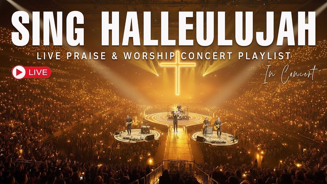 LIVE WORSHIP CONCERT – SING HALLELUJAH | Powerful Christian Praise ...
