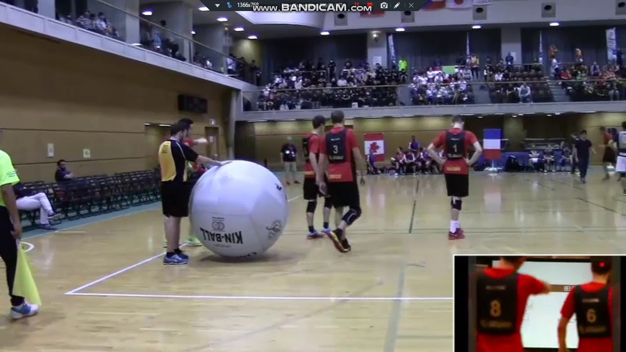 Kin-Ball World Cup 2017 Japan - Canada / France / Belgique H ...