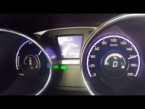 2017 Hyundai ix 35 fuel cell 0-100 km/h kph 0-60 mph Tachovideo Beschleunigung Acceleration