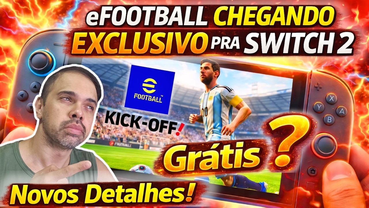 Será que vai bater no Fc 26 ? PES exclusivo no Switch 2 - eFootball ...