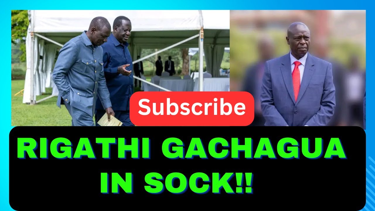 RIGATHI GACHAGUA IN SHOCK AS RUTO-RAILA ALLIANCE GAINS MOMENTUM!! Must ...