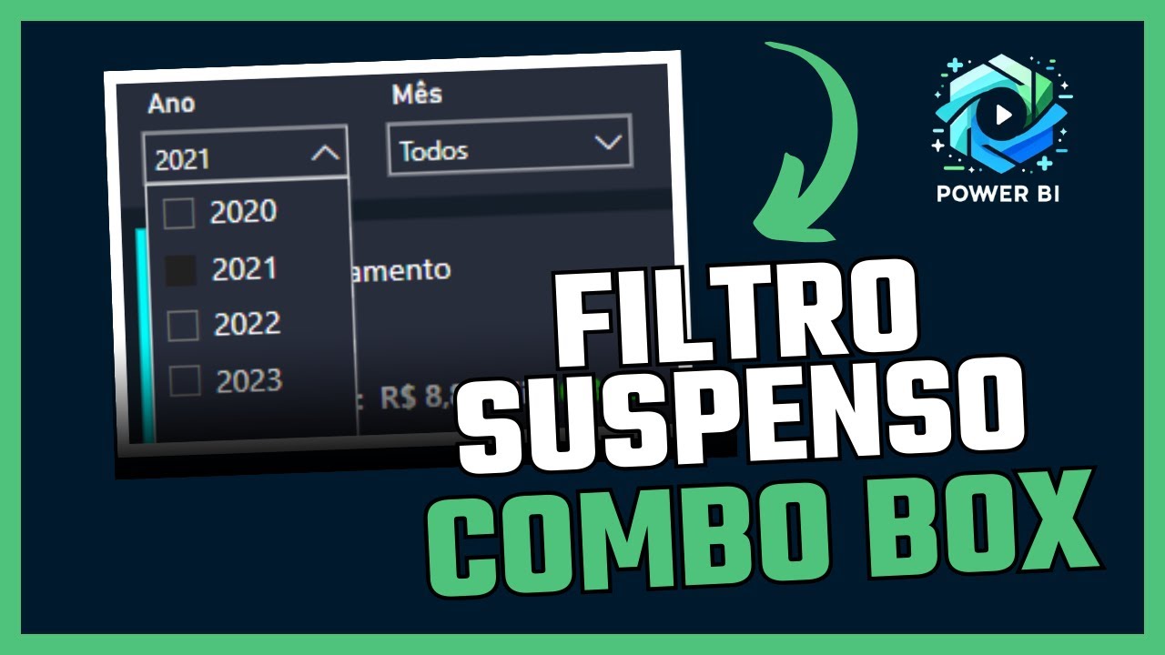 [Power BI] - Filtro Suspenso (COMBO BOX) - YouTube