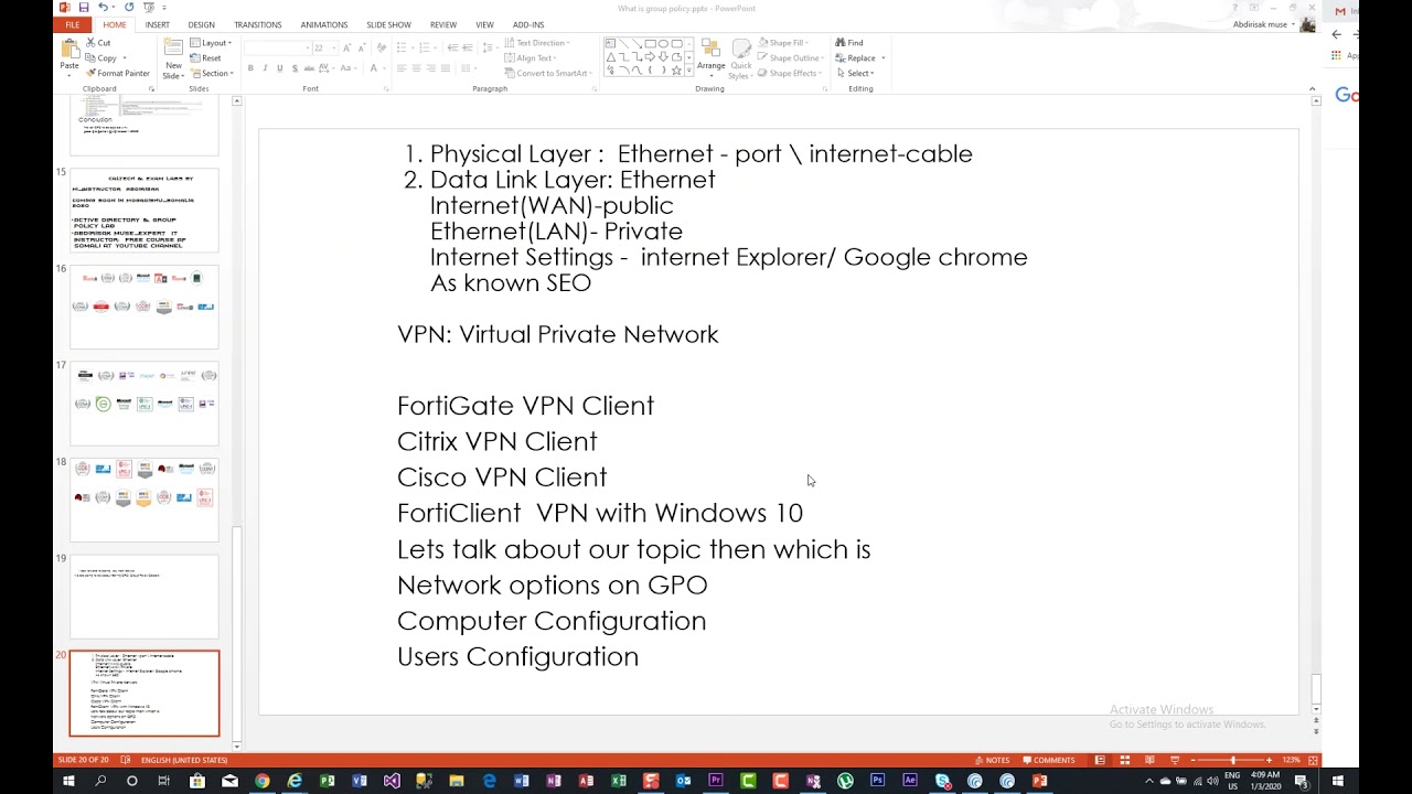 How to editing GPO( Group Policy Objects) Internet Settings # 6 - YouTube