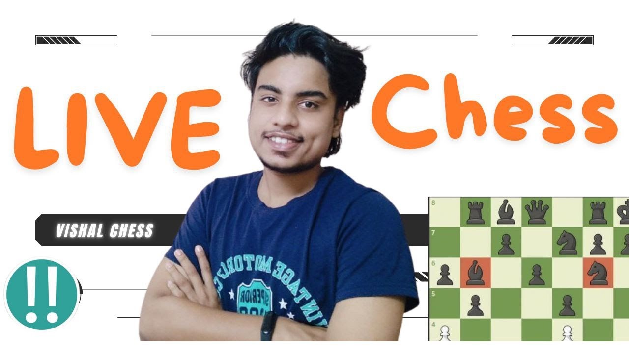 Rapid games and Chess Puzzles | Vishal Chess Live Stream #chesslive # ...
