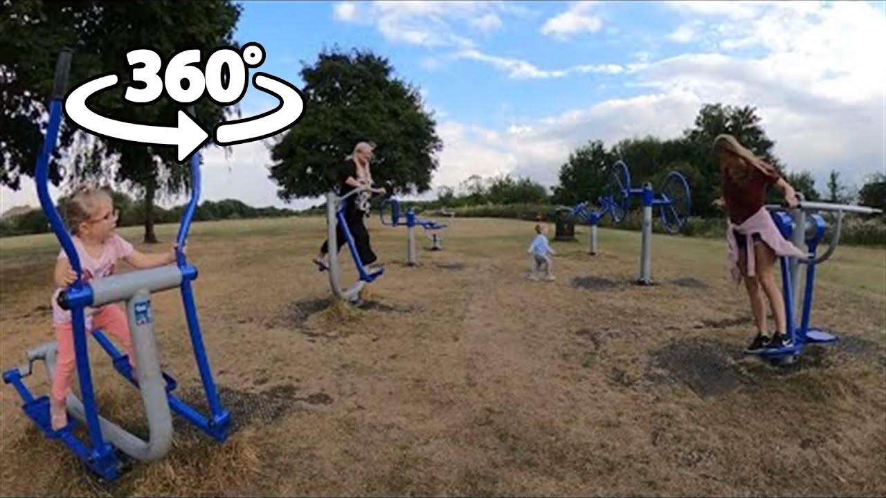 360 VR - A Little Workout then a Stroll Around Askern Boating Lake ...