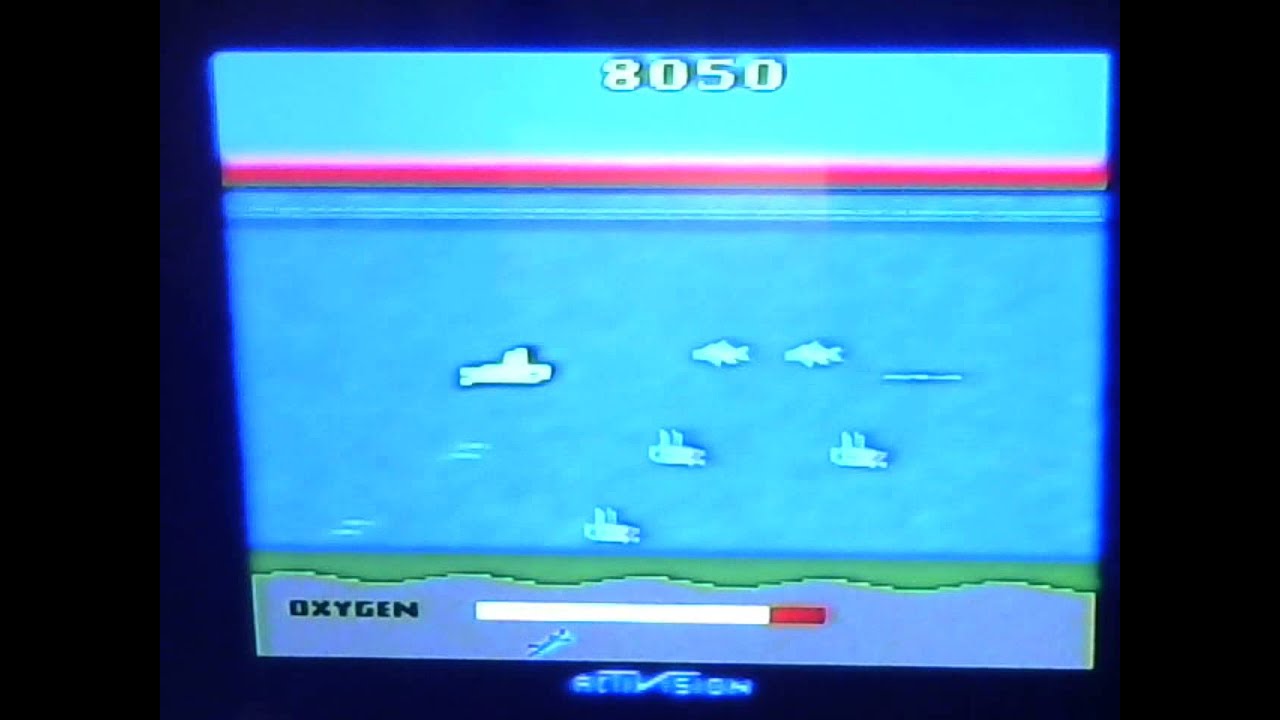 GamingNight: Seaquest atari 2600 gameplay - YouTube