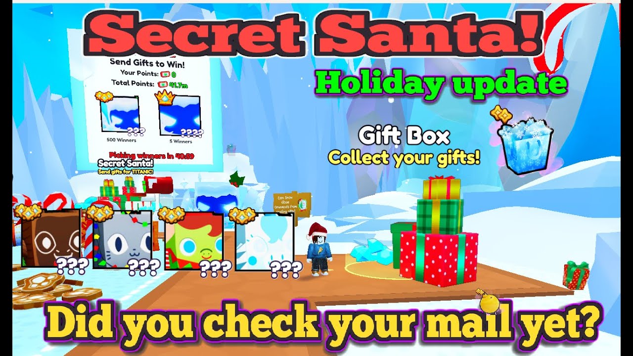 Pet Simulator 99 - Holiday Update - Secret Santa - YouTube