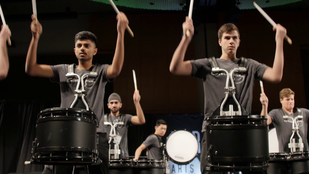 Blue Devils drum line reunites at PASIC 2017 - YouTube